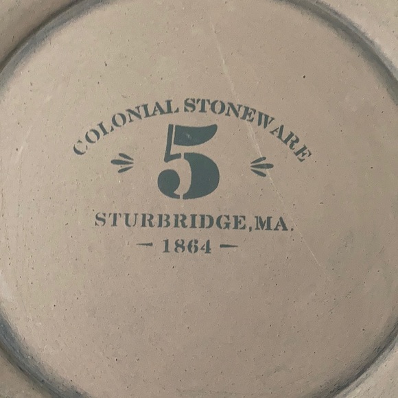 Accents | Wooden Colonial Stoneware Sign Nwot | Poshmark